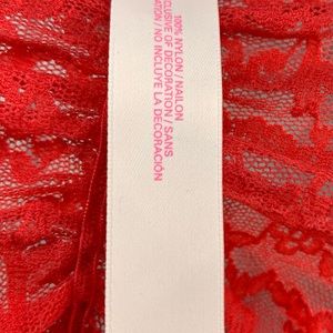 Victoria's Secret | Intimates & Sleepwear | Red Lingerie Set | Poshmark